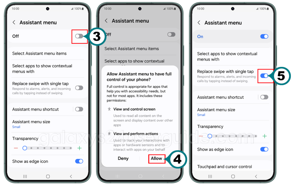 How to Answer Calls with Single Tap on Samsung Galaxy S24